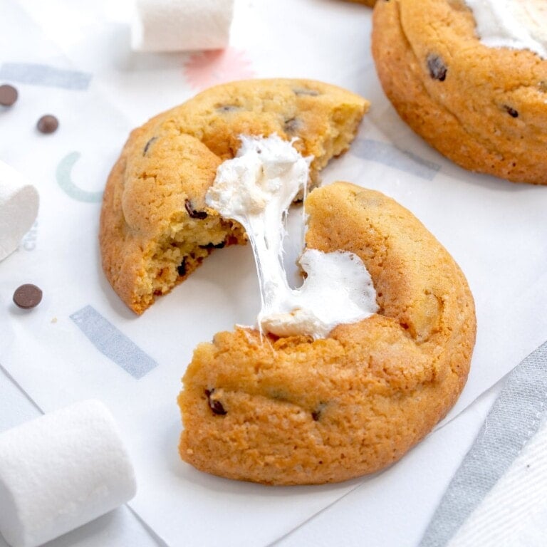 Marshmallow Cookies {No Chill} - The Big Man's World