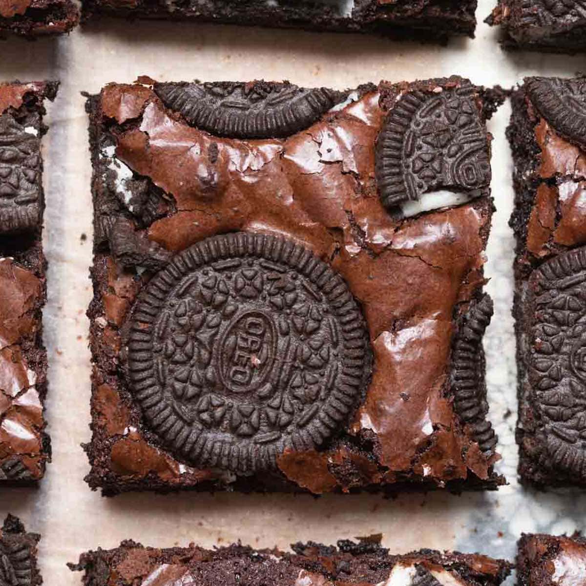 Brownies With Oreos