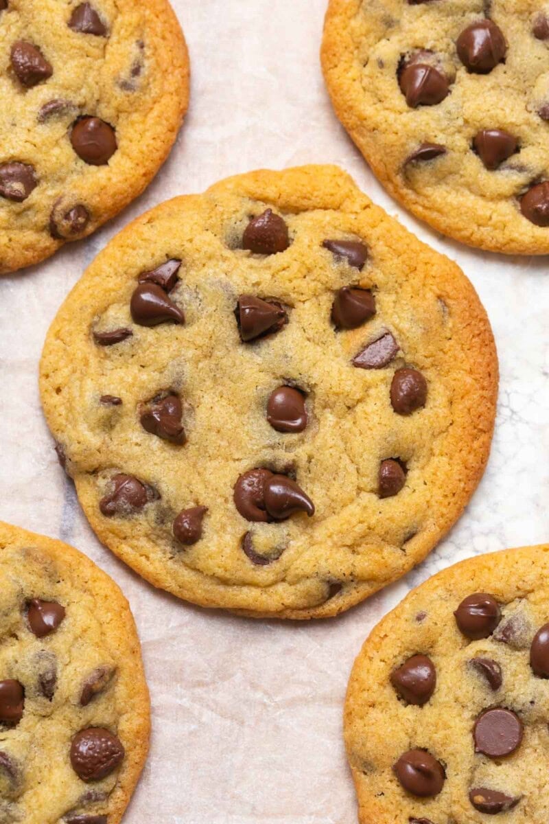 Dairy Free Chocolate Chip Cookies {Bakery Style} - The Big Man's World