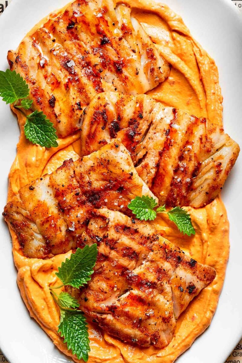 Grilled Cod {Under 10 Minutes} - The Big Man's World