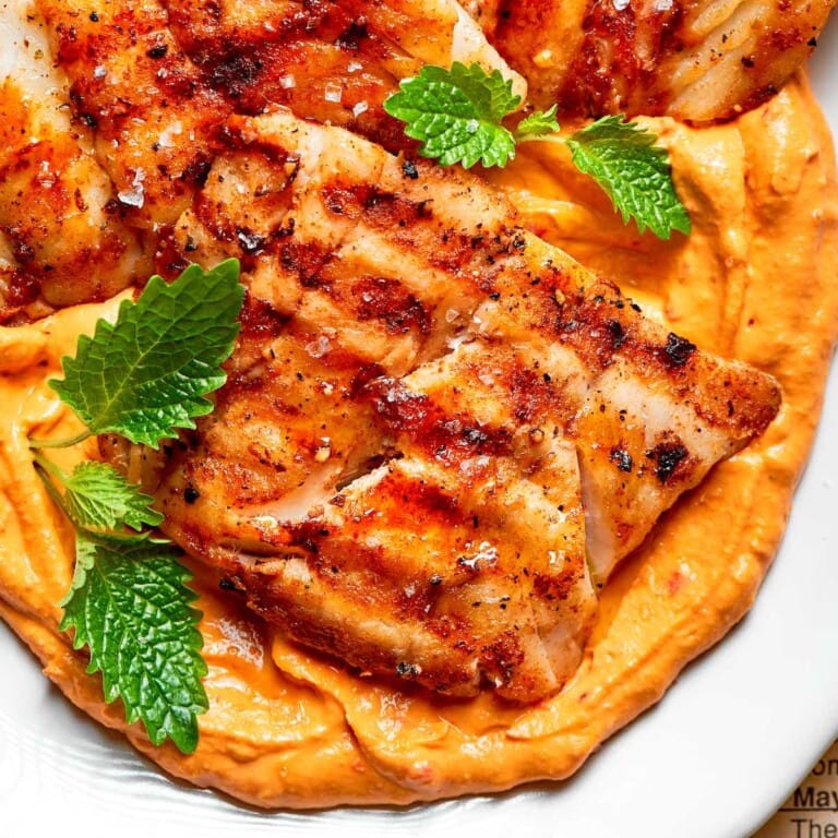 Grilled Cod {Under 10 Minutes} - The Big Man's World