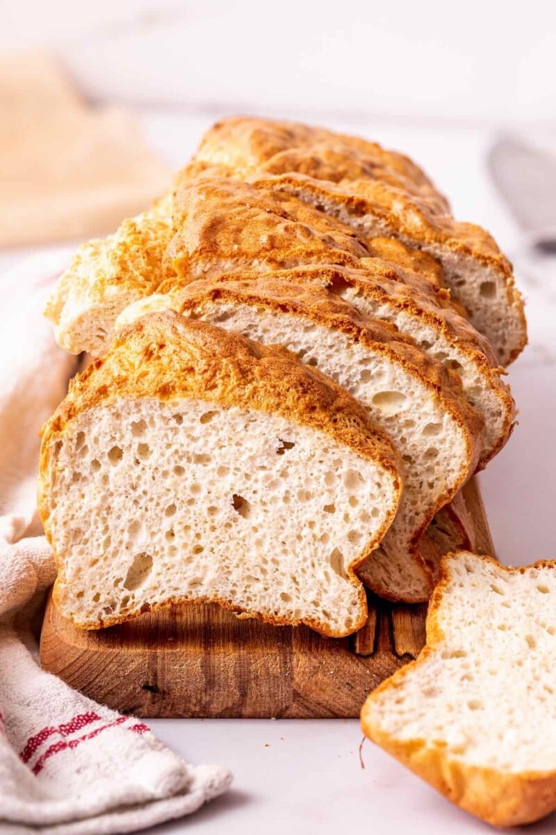 Protein Bread Recipe {11g protein per slice}
