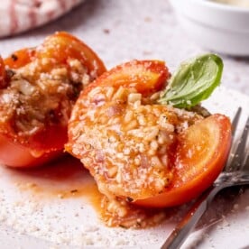Stuffed Tomatoes Recipe {Parmesan Mushroom Filling}