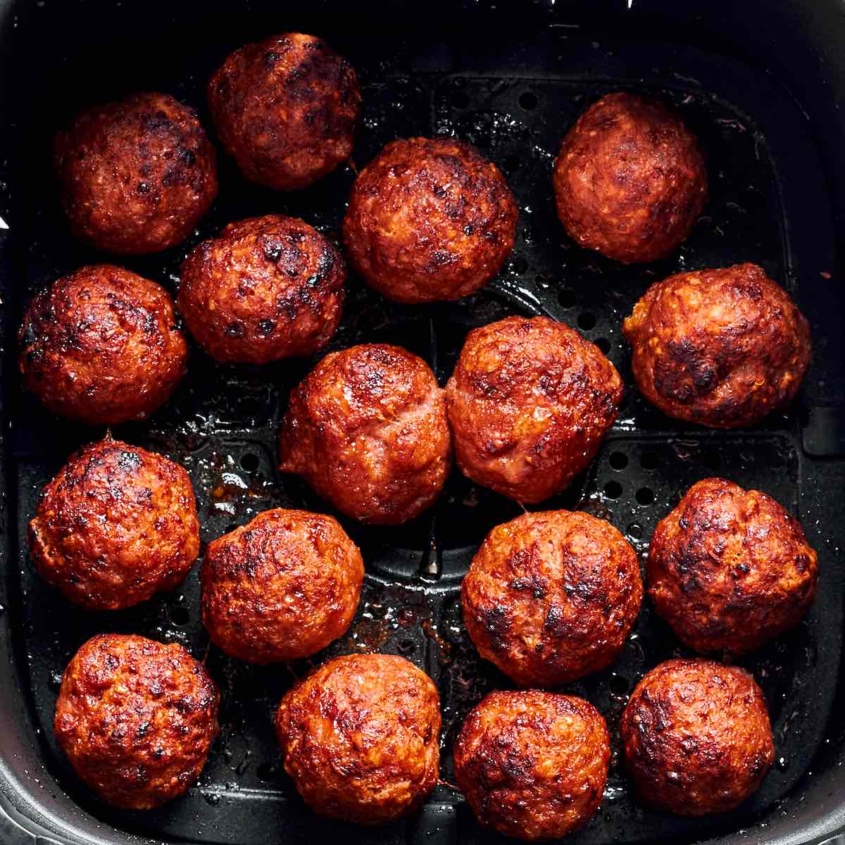 Frozen Meatballs In Air Fryer (Homemade Or Store-Bought)