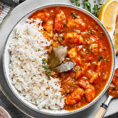 Crawfish Etouffee {Easy Authentic Recipe} - The Big Man's World