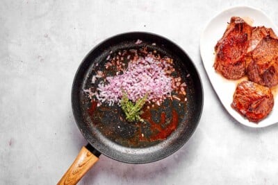 Pan Seared Minute Steaks (With Quick Onion Gravy) - The Big Man's World