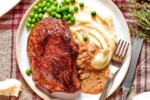 Pan Seared Minute Steaks (With Quick Onion Gravy) - The Big Man's World