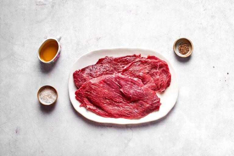 Pan Seared Minute Steaks (With Quick Onion Gravy) - The Big Man's World