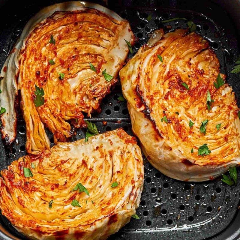 Air Fryer Cabbage - The Big Man's World