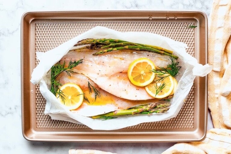 Baked Whiting - The Big Man's World