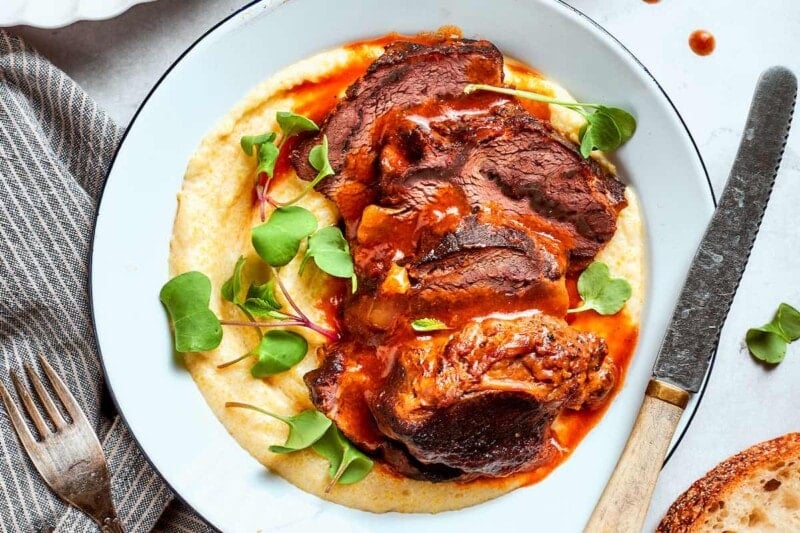 Braised Beef Cheeks Recipe {Oven or Slow Cooker} - The Big Man's World