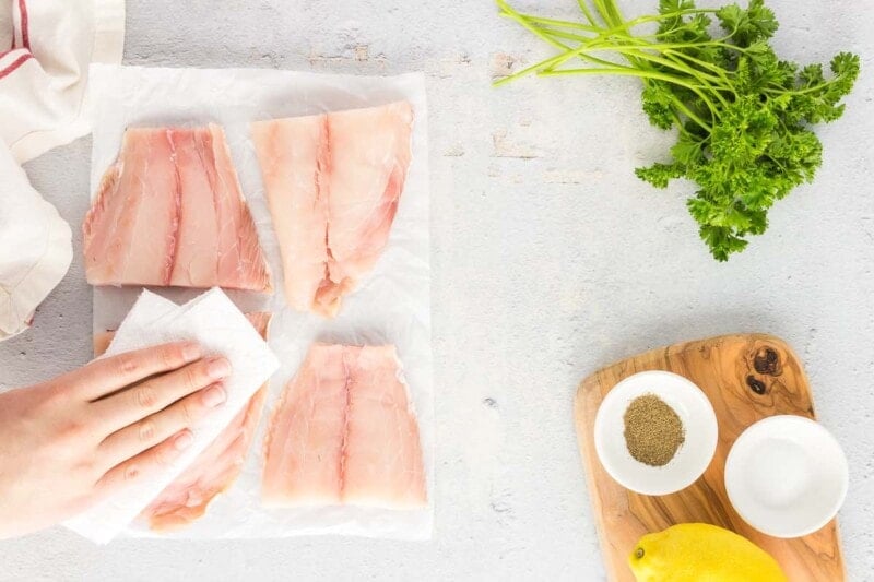 Pan-Grilled Red Snapper Recipe {6-Minutes} - The Big Man's World