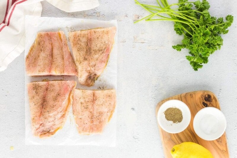 Pan-Grilled Red Snapper Recipe {6-Minutes} - The Big Man's World