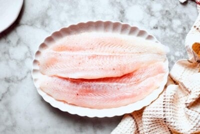 Garlic Butter Baked Pollock - The Big Man's World