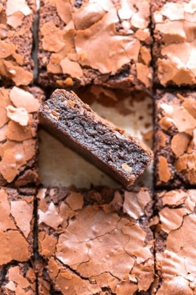 Keto Brownies (Crinkly Tops)