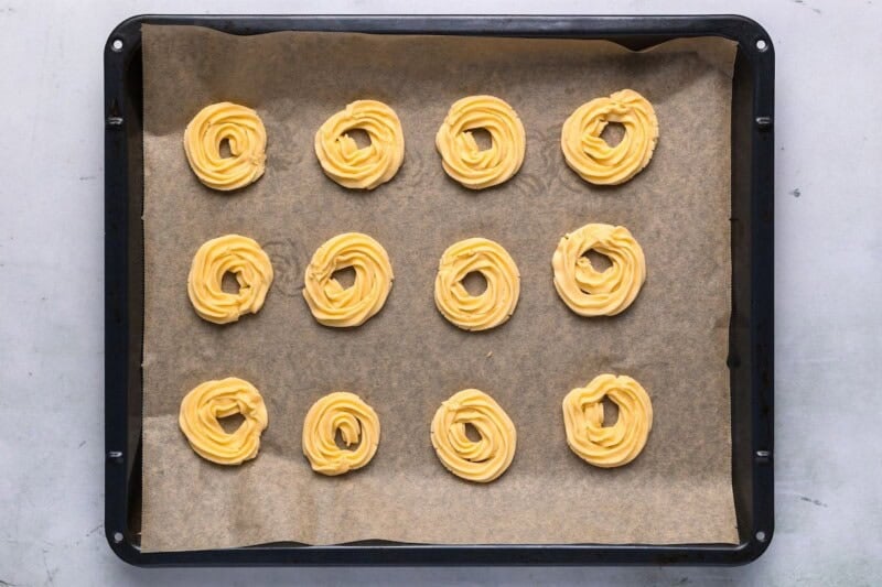 3-Ingredient Butter Cookies {No eggs, No chill} - The Big Man's World
