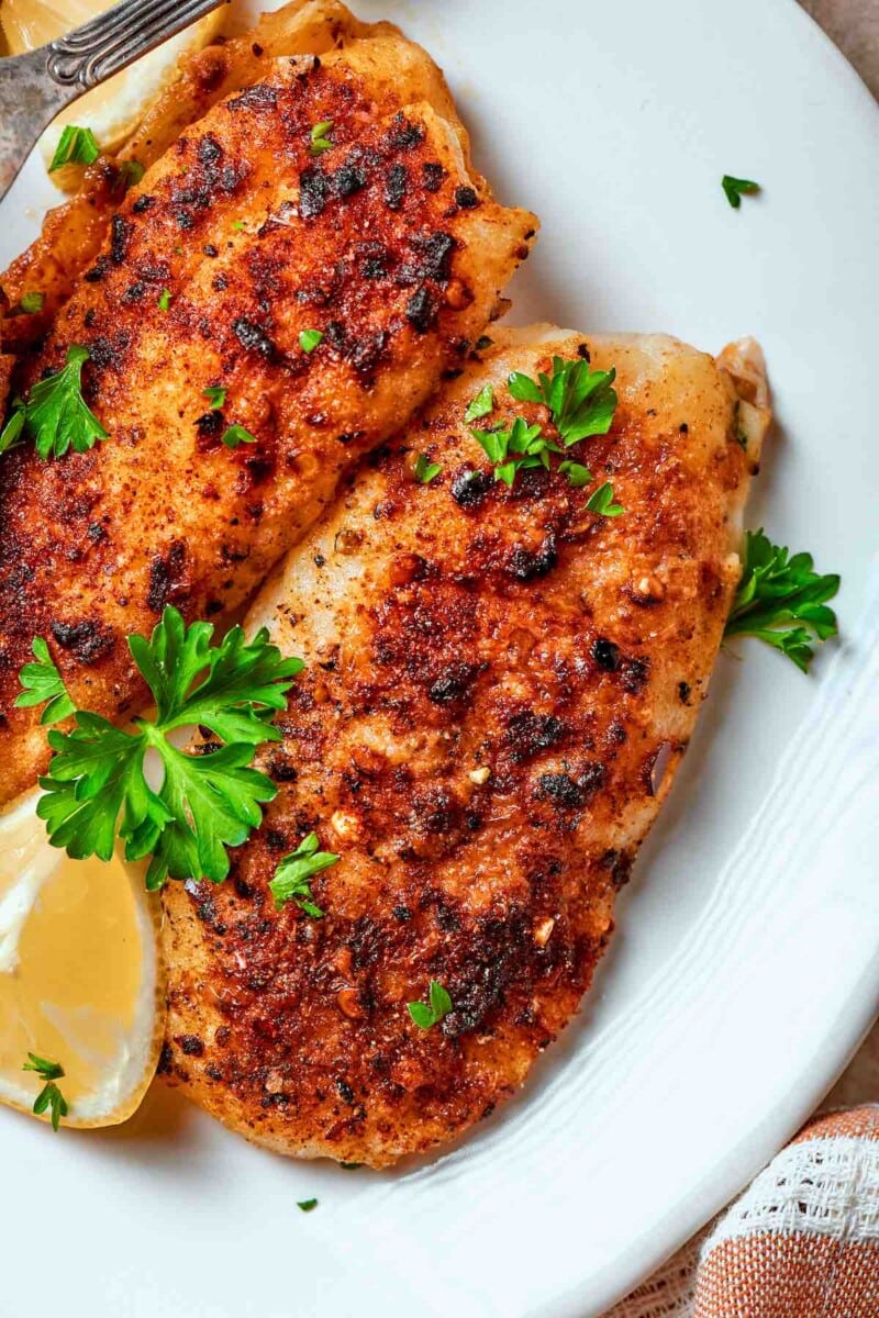 Air Fryer Flounder (Under 8 Minutes) - The Big Man's World
